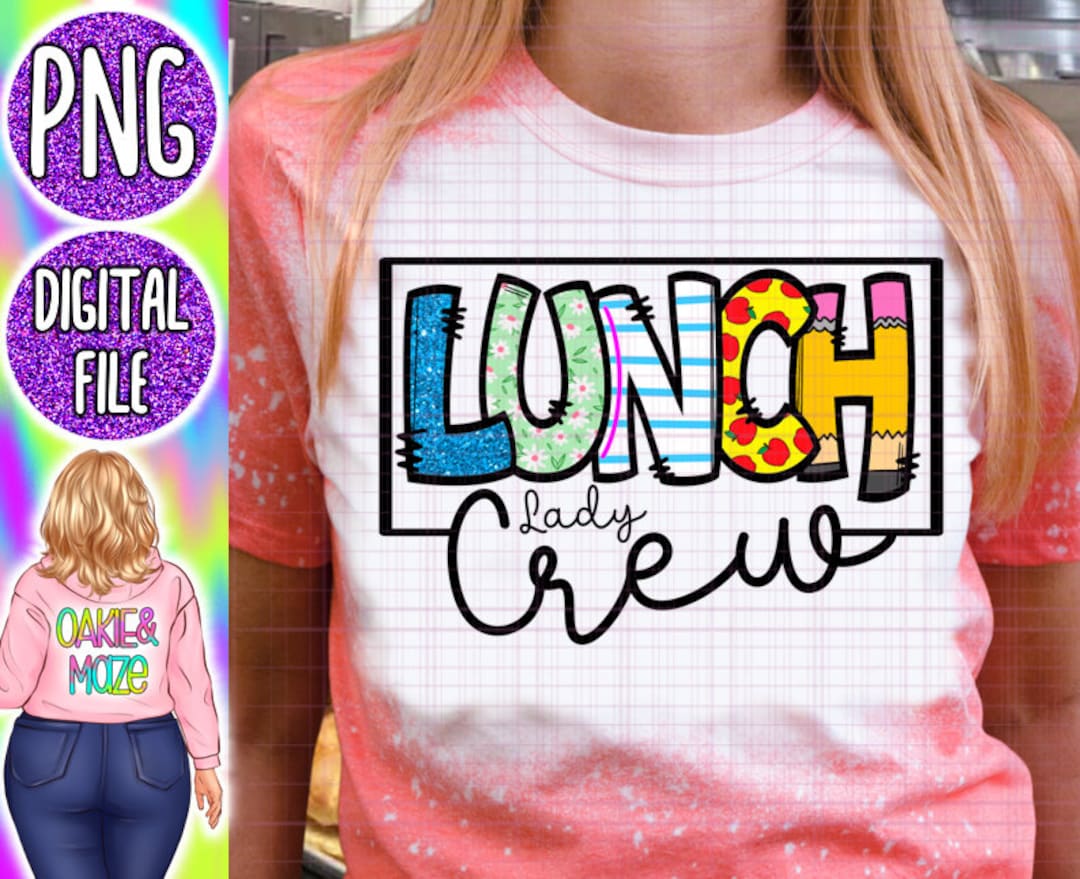 Lunch Lady Png, Cafeteria Worker Png, School Lunch Lady Gift, Lunch ...