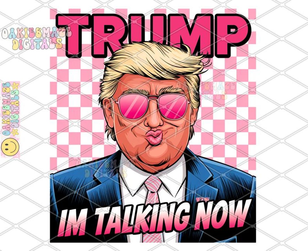 Im Talking Now Sound Familiar Trump Kamala Harris Debate Maga America ...