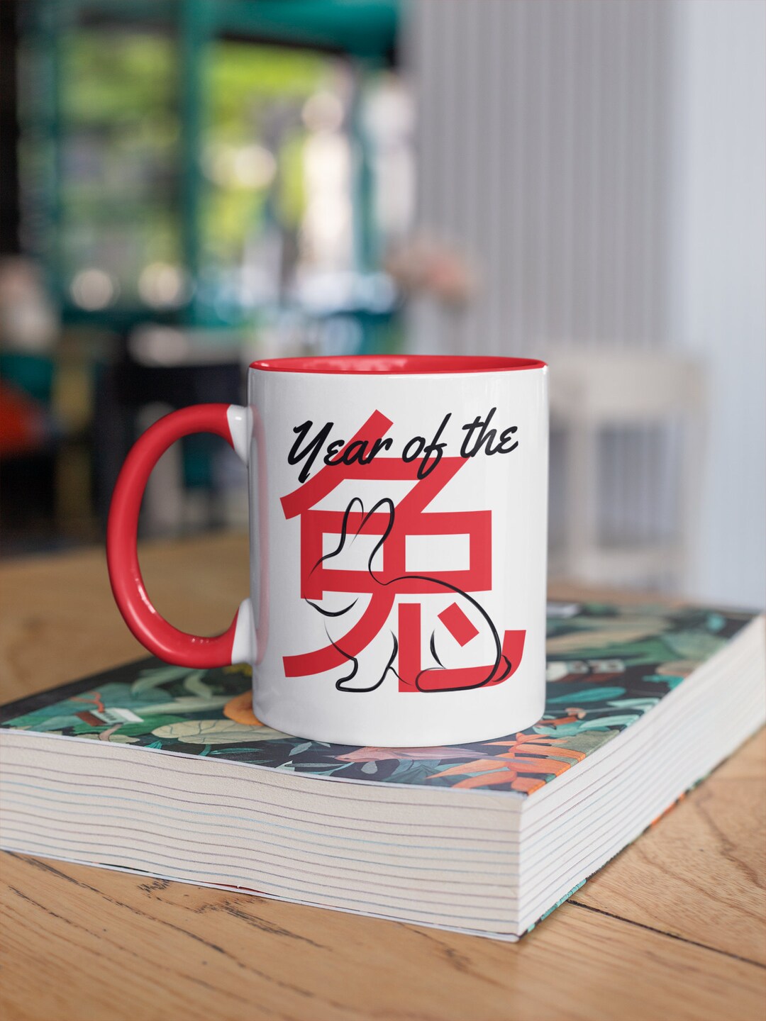 The Year of the Rabbit Mug | Chinese Zodiac 2023 | Rabbit 2023 - Etsy