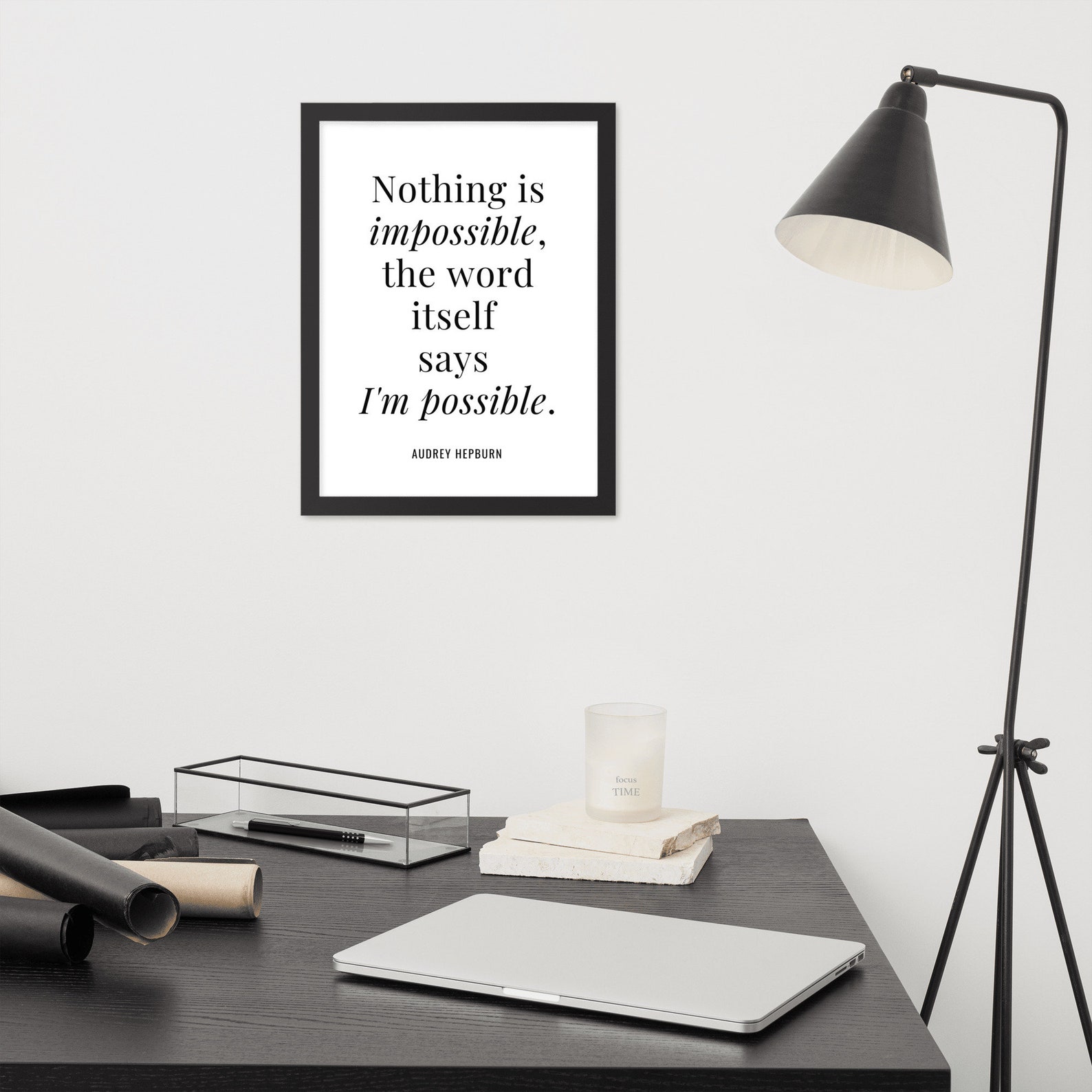 Nothing is Impossible Print | Motivational Posters | Empowerment Quote ...