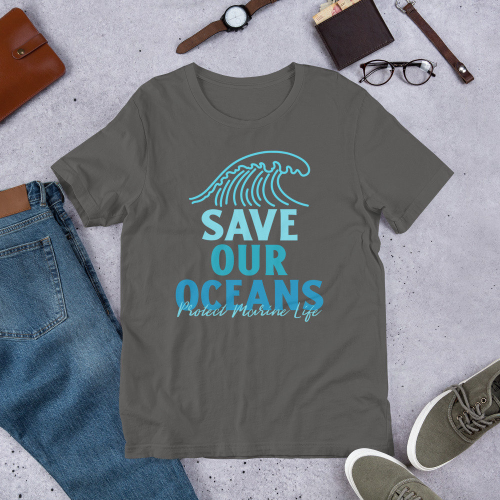 Save Our Oceans T-shirt: Protect Marine Life, Conservation Tee - Etsy UK