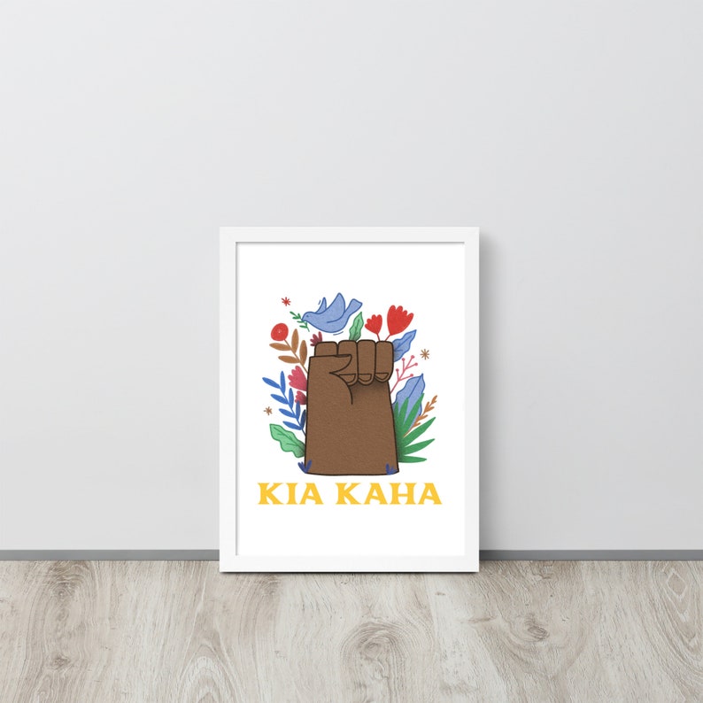 Kia Kaha Te Reo Print | Stay Strong | Maori Saying Poster - Etsy