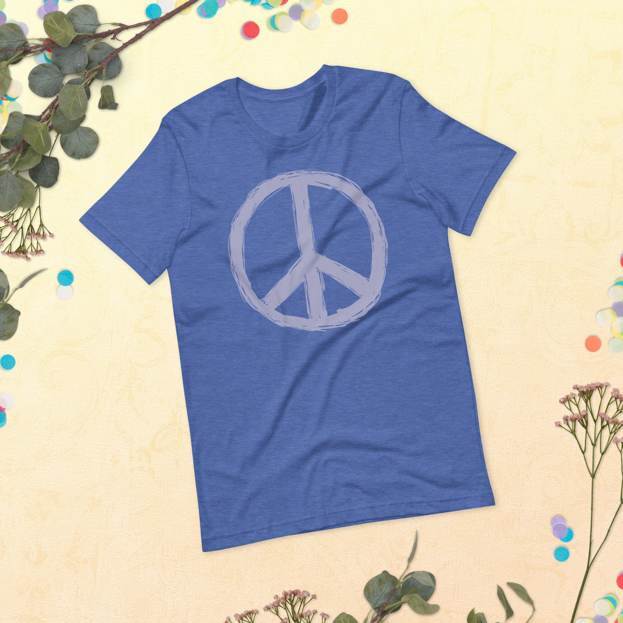 Peace Sign T-shirt | Peace Symbol | Hippie Tee - Etsy