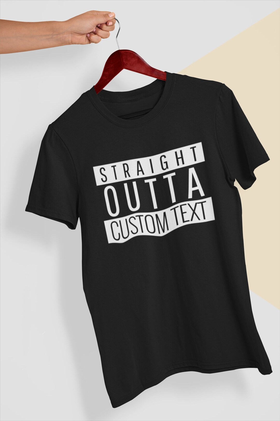 Custom Straight Outta T-shirt | Custom Tshirt | Custom Shirt | Custom ...