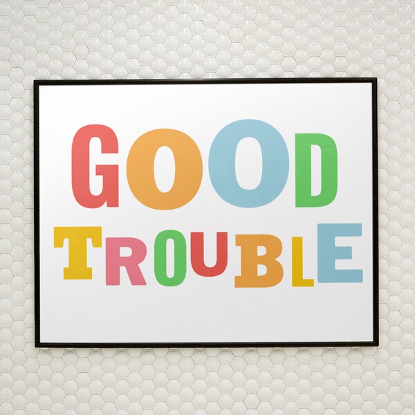 Good Trouble - Etsy
