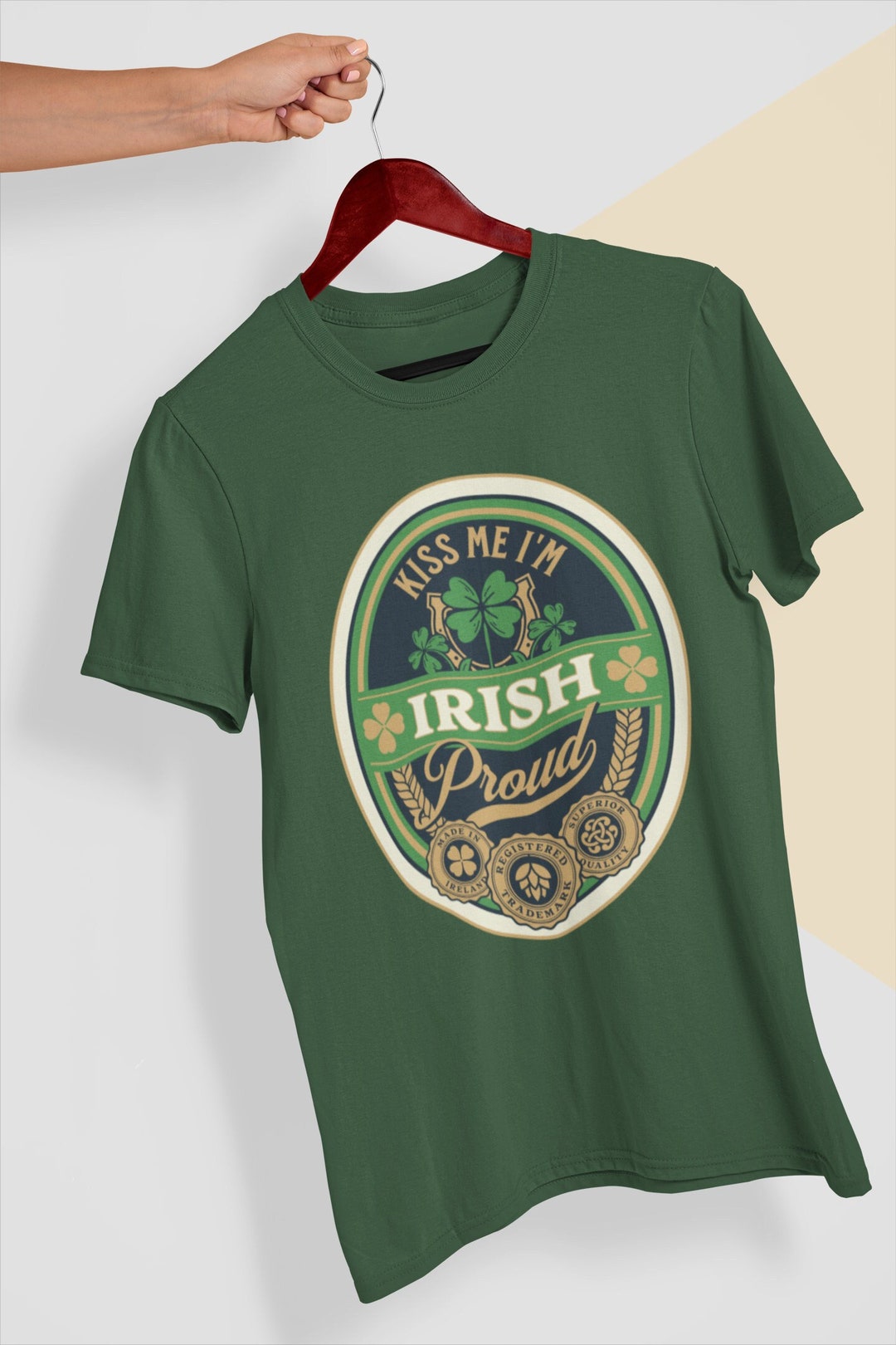 Kiss Me I'm Irish T-Shirt, Proud Irish, Irish Pride, Irish Heritage ...