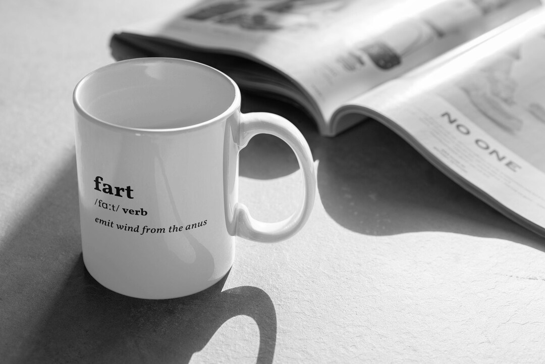 Fart Definition Coffee Mug: Funny Dictionary Meaning - Etsy