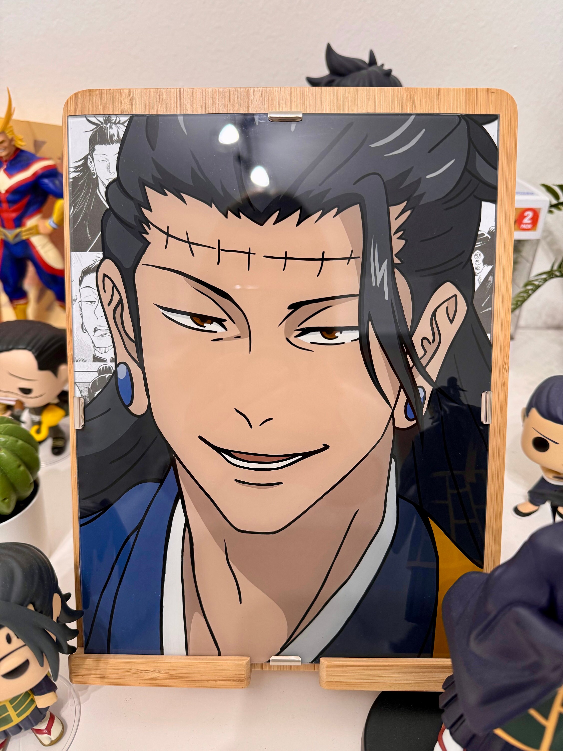 Hand-painted by Suguru Geto - Etsy