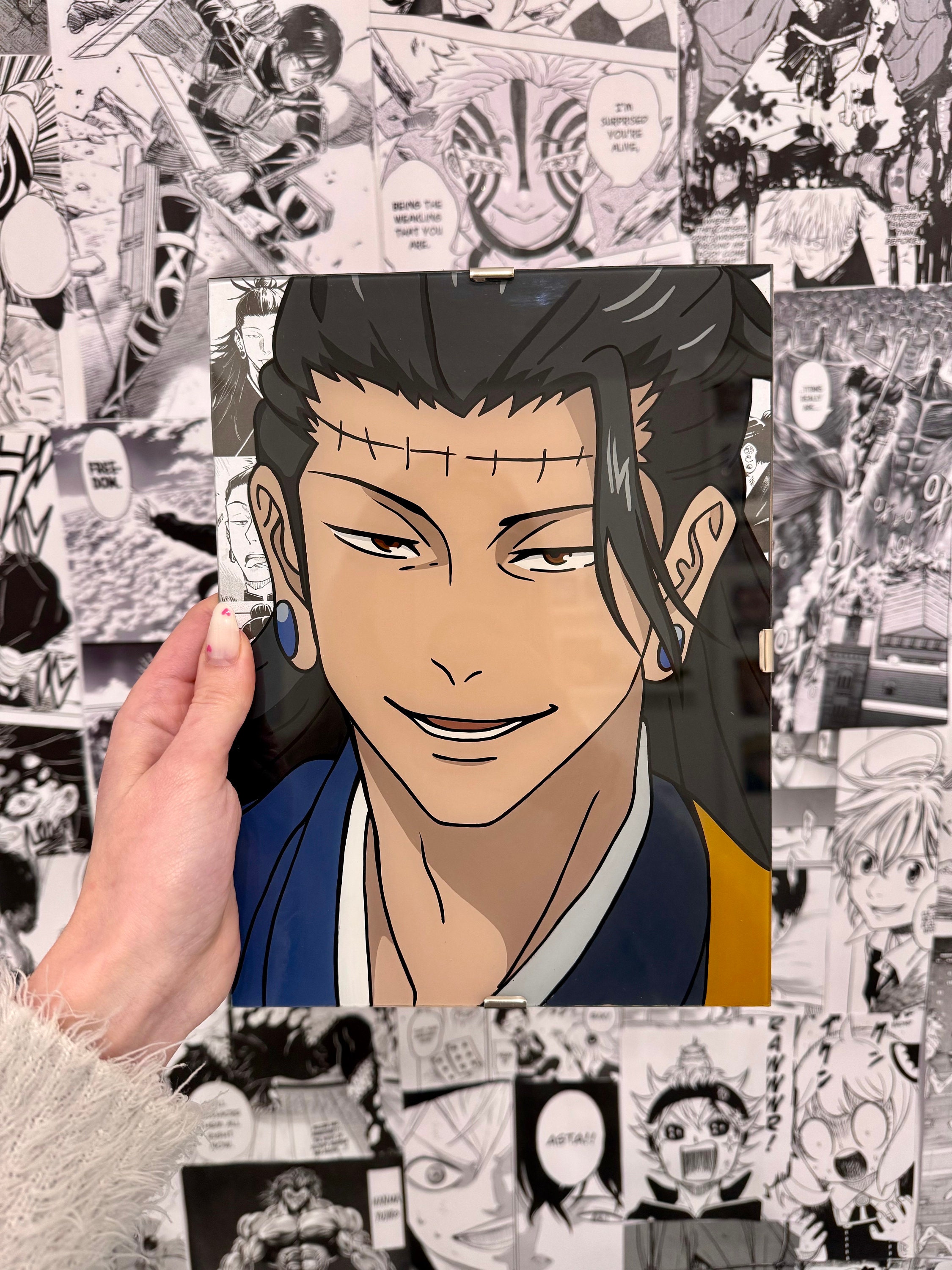 Hand-painted by Suguru Geto - Etsy