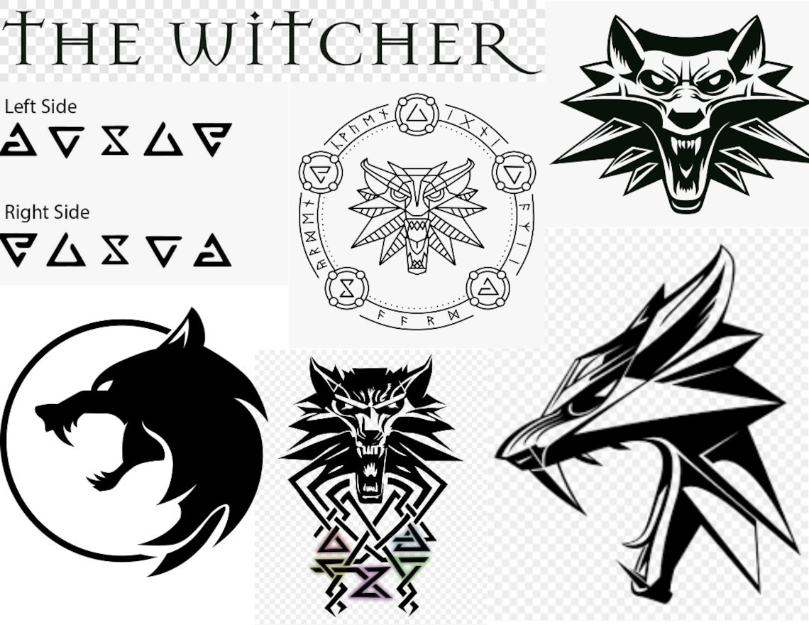 The Witcher SVG Collection 14 Different SVG Files - Etsy