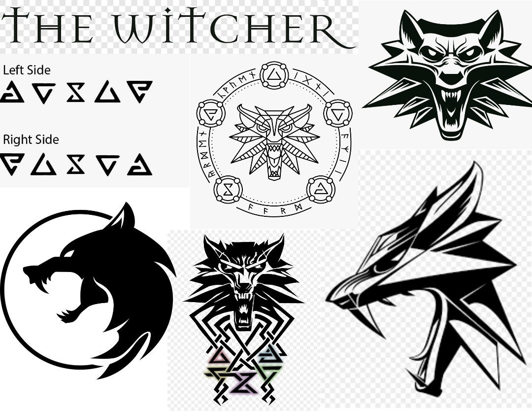 The Witcher SVG Collection 14 verschiedene SVG Dateien | Etsy