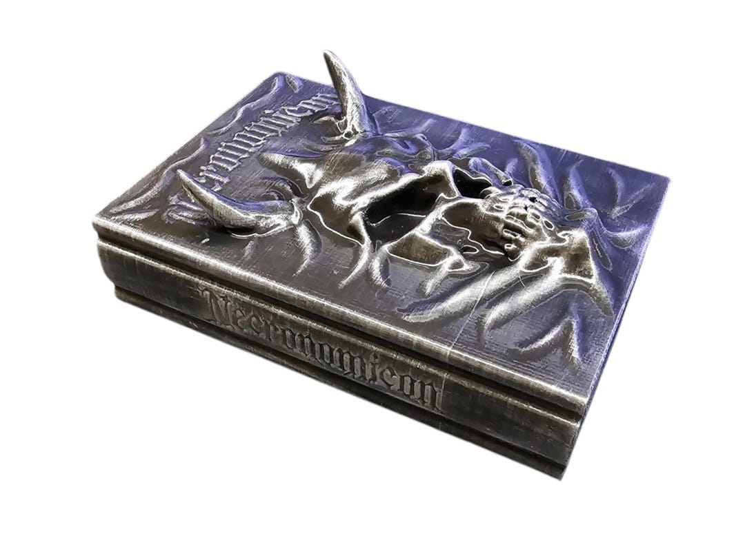 Necronomicon Storage Tome - Etsy