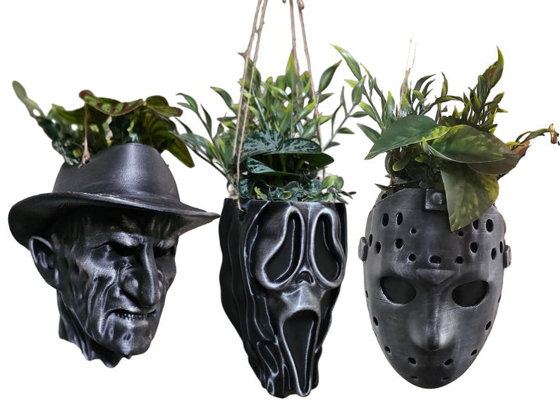 Horror Icon Hanging Planters - Etsy