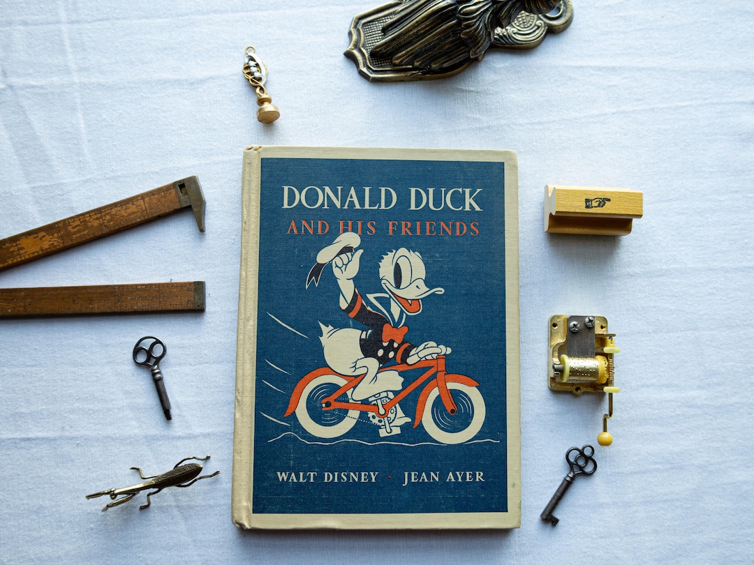 Donald Duck and His Friends, Walt Disney Children's Book, by Jean Ayer ...