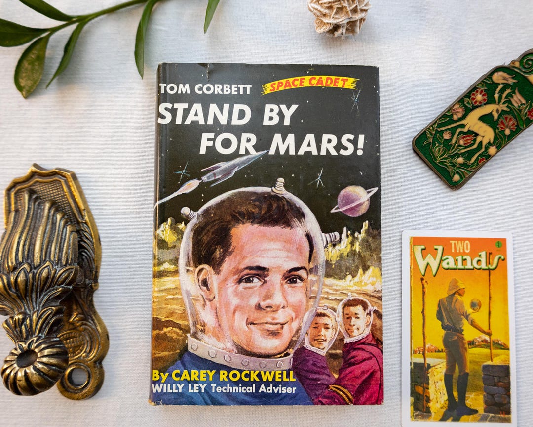 Tom Corbett Space Cadet Book, Stand by for Mars, 1952 Vintage Hardcover ...