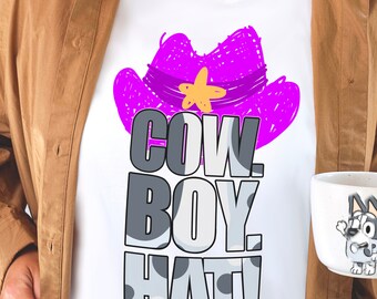 Cowboy Hat Bluey - Etsy