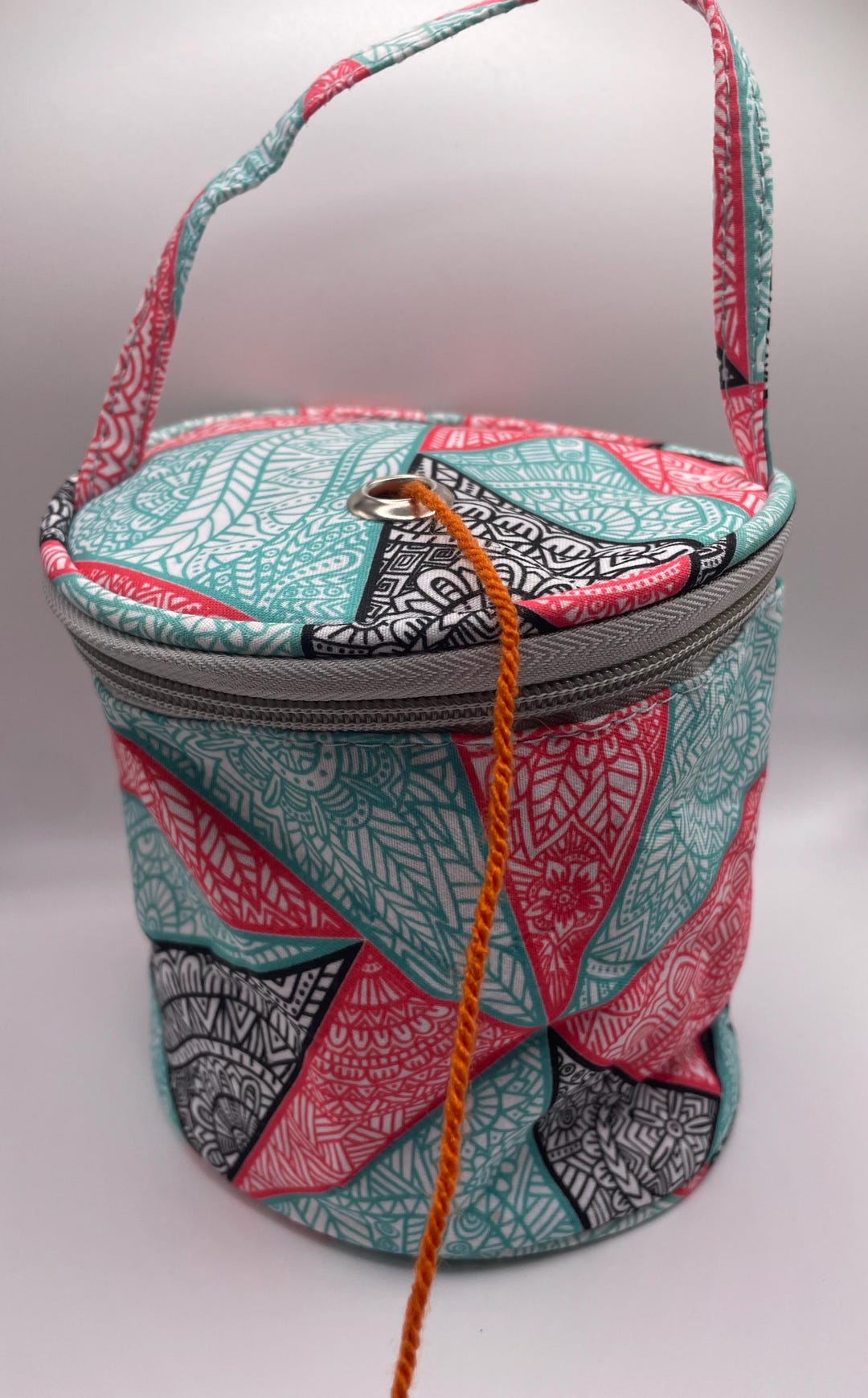 Yarn Storage Bag. 4 Designs to Choose From. Wool Knitting Zip Project Storage Bags Handle - Etsy UK