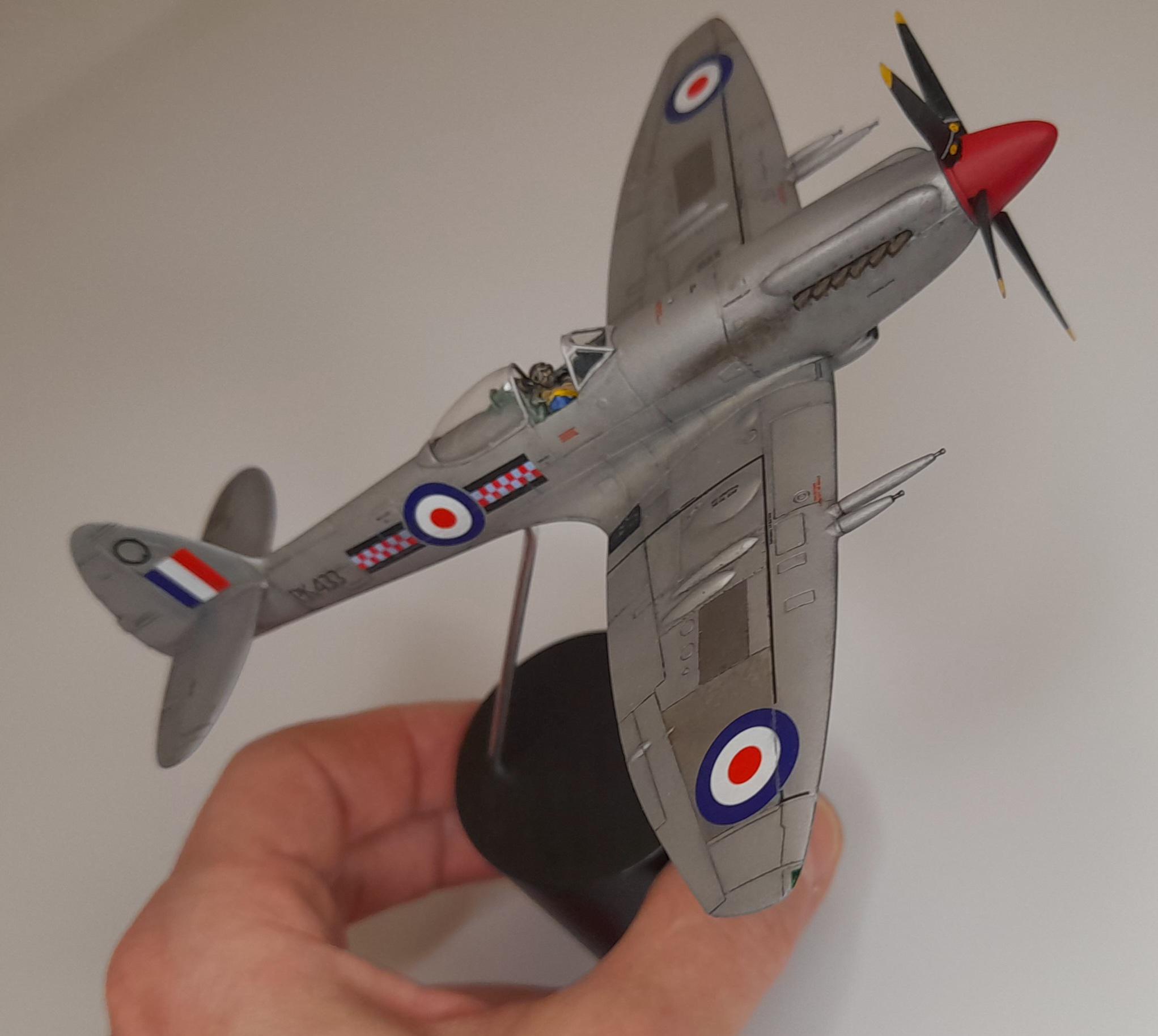 Pro Built Spitfire F Mark 22 British RAF Fighter 1/72 Scale Airfix Model Kit for Collectors - Etsy