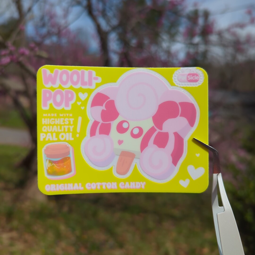 Wooli-pop Clear Mini Sticker Set, Made With High Quality Pal Oil ...