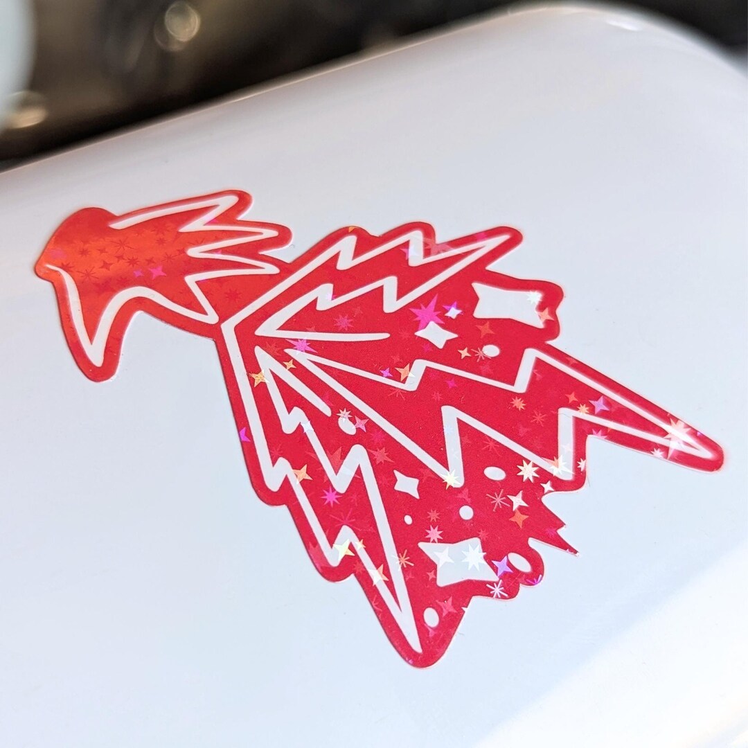 Eldritch Blast Sticker - 3" (end to End) Handmade Vinyl Sticker ...