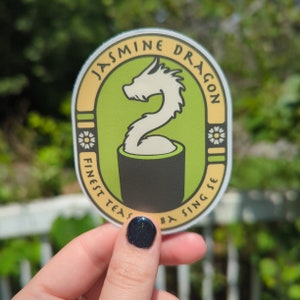 ATLA Vinyl Sticker Pack 3.5x Jasmine-dragon, Quenchy & Spirit Library ...