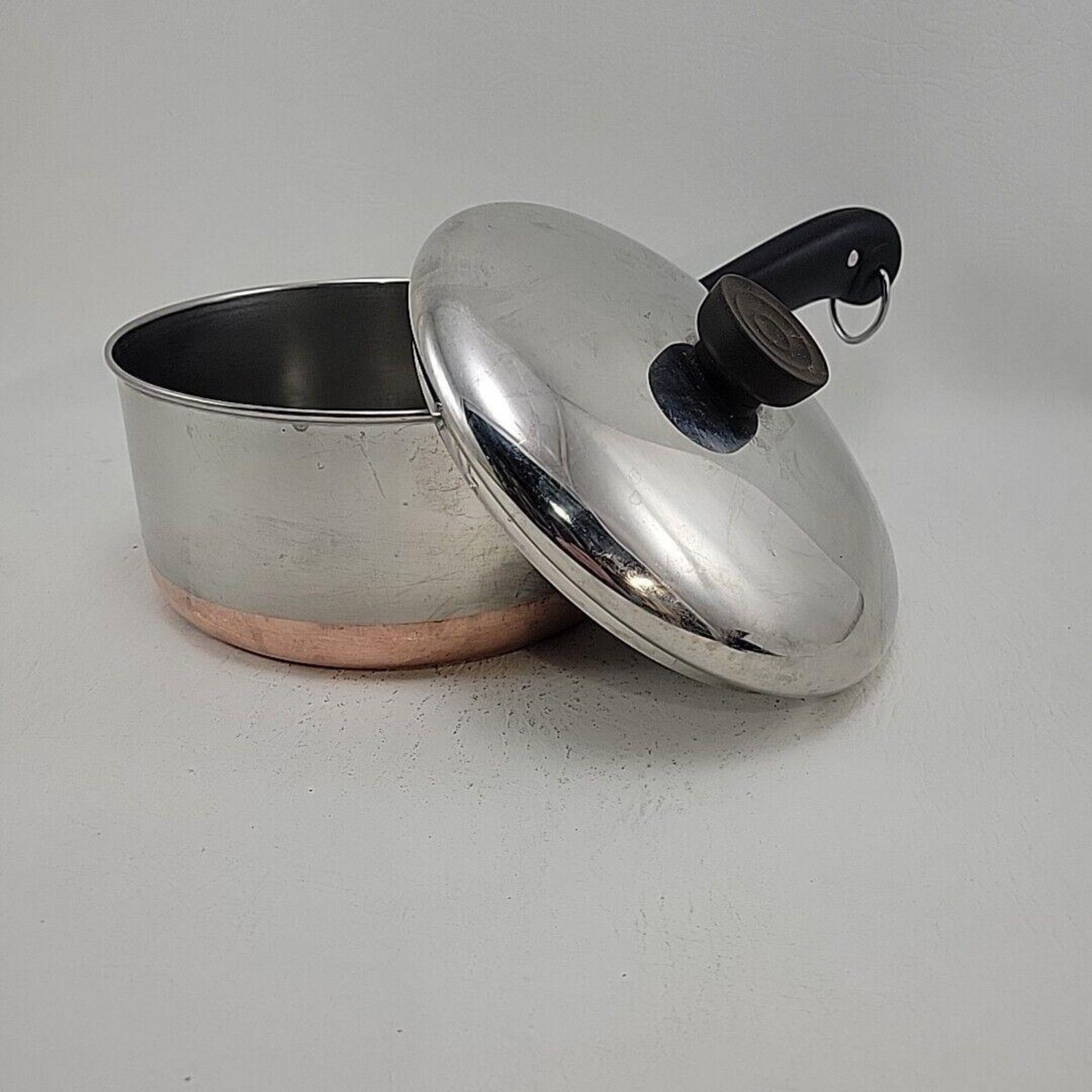 Vintage Revere Ware 2 Qt Copper Bottom Sauce Pan W/lid Pre 68, 1801 - Etsy