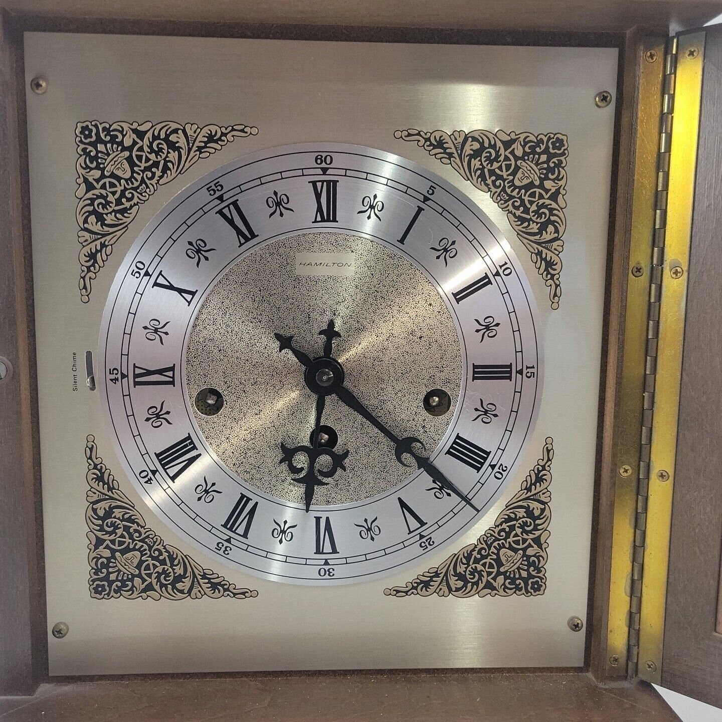 Hamilton Wheatland Westminster Chime Mantle Clock 340-020 W Germany ...
