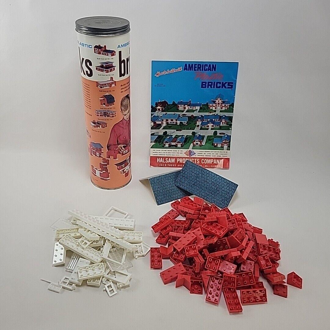 Vintage Elgo American Plastic Bricks #715 With Container Complete - Etsy