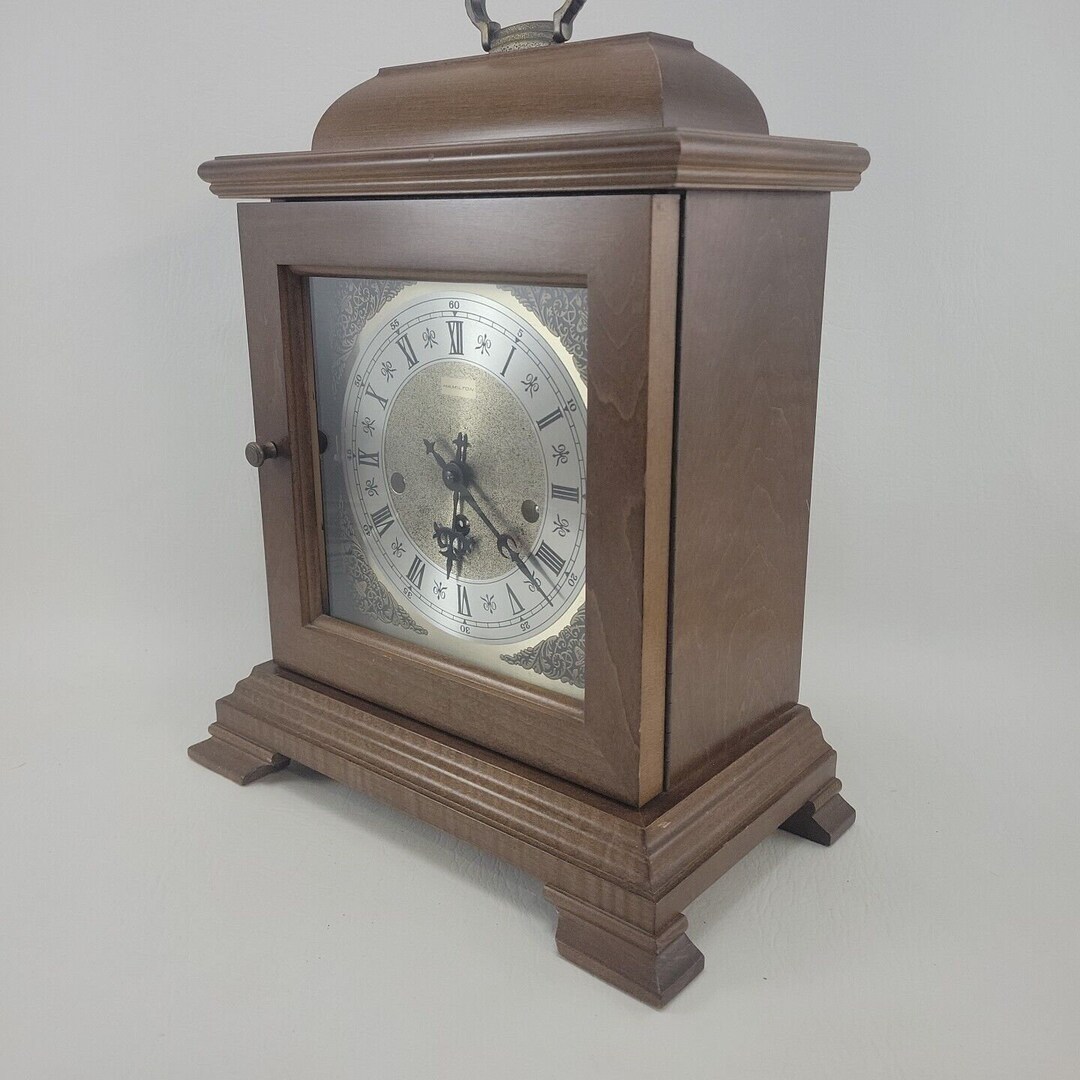 Hamilton Wheatland Westminster Chime Mantle Clock 340-020 W Germany ...