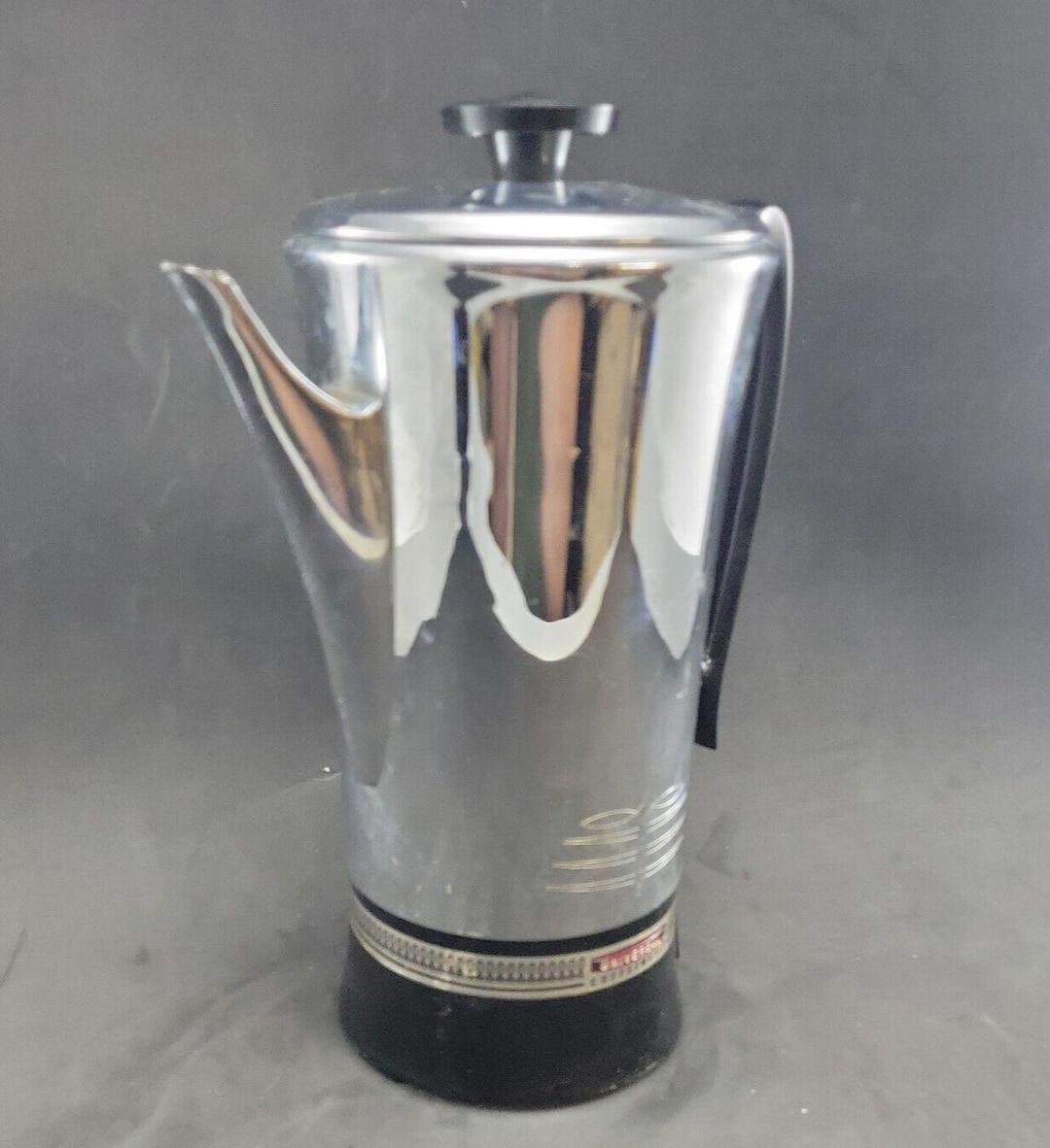 Vintage Universal Coffeematic flair-flo 4530 Percolator Chrome on Solid ...
