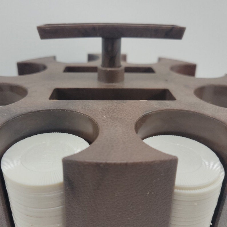 Vintage Hoyle Revolving Poker Chip Rack #1087 Original Box - Etsy