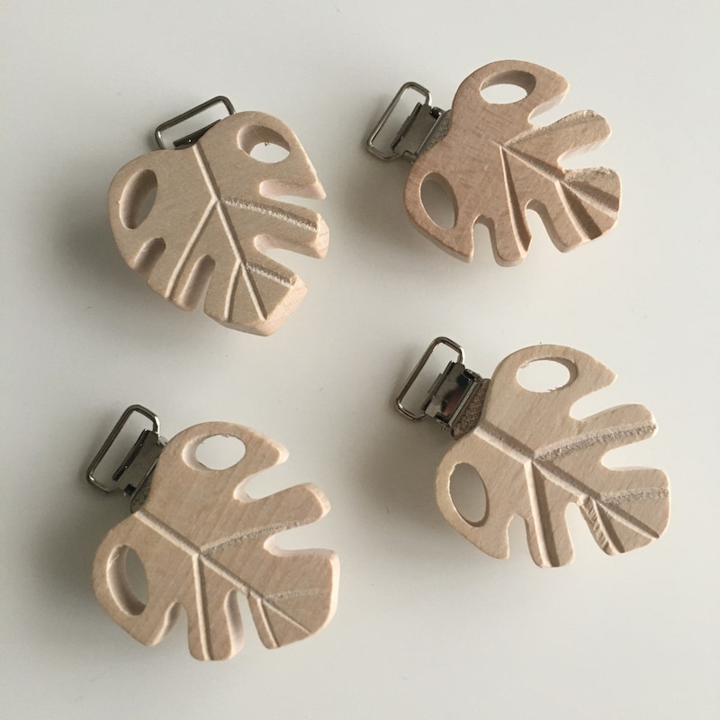 Wood Pacifier Clip - Etsy