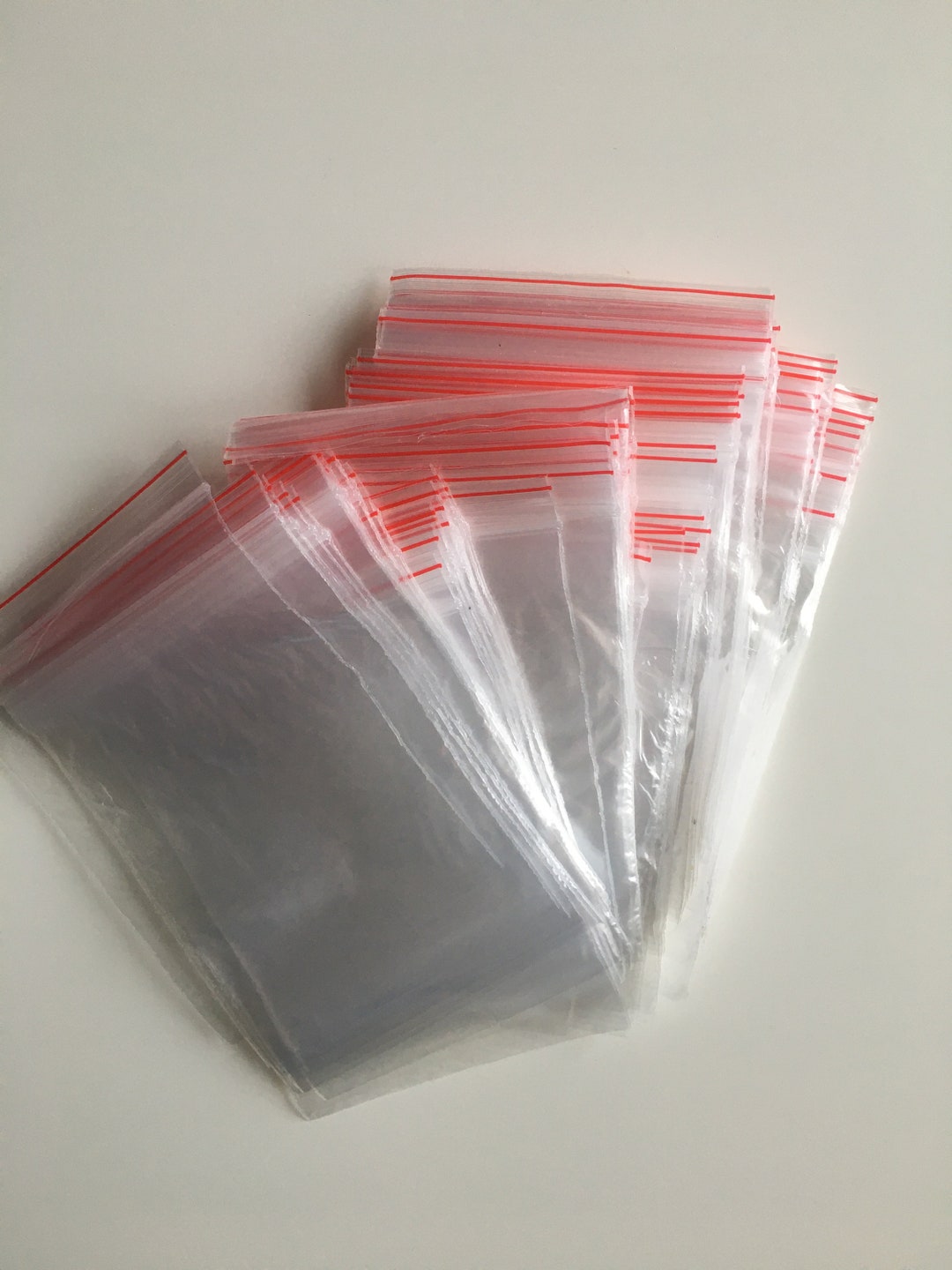 Clear Zip Lock Plastic Bags Self Adhesive Resealable Zip Lock Reusable ...