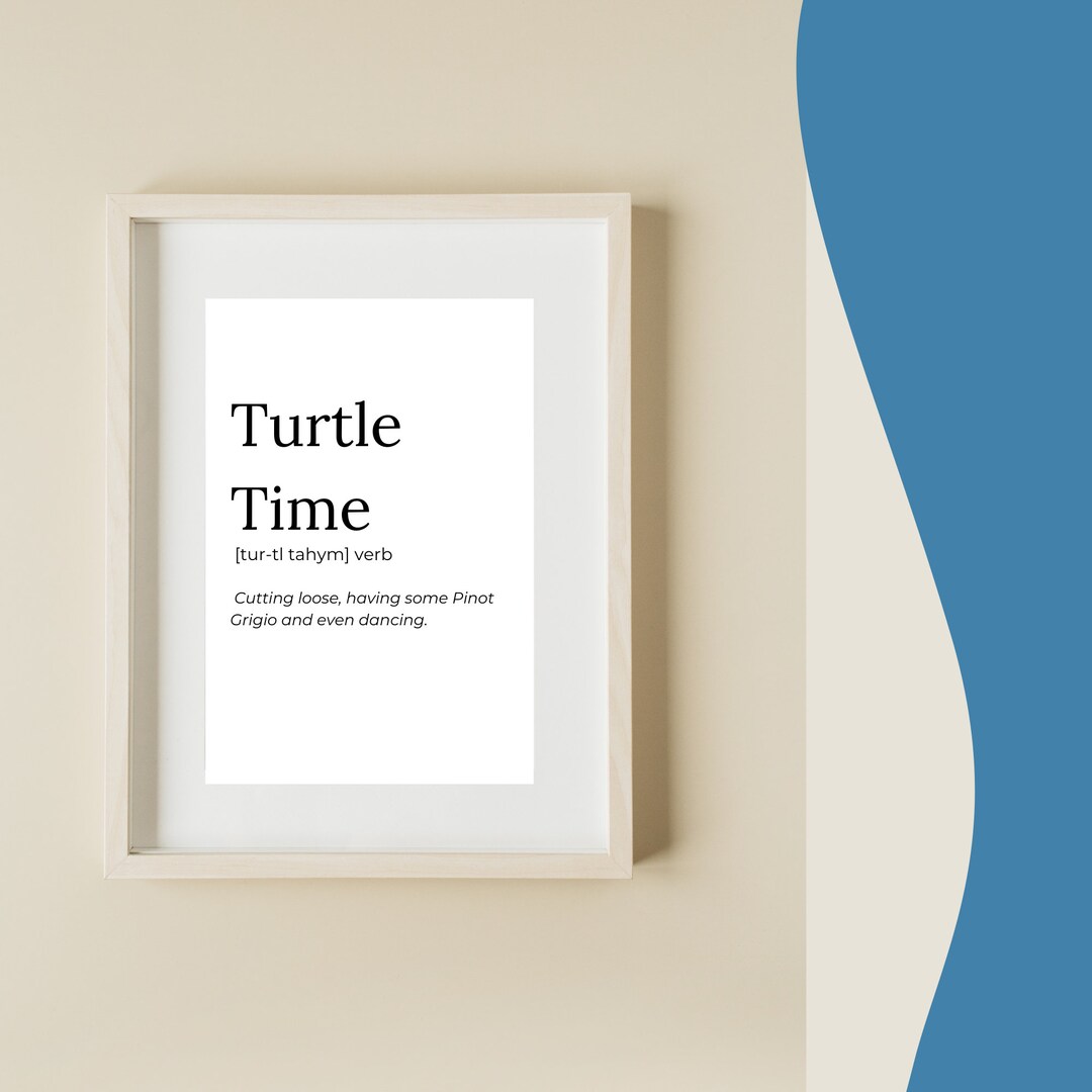 The Real Housewives of New York City Turtle Time Printable Wall Art ...