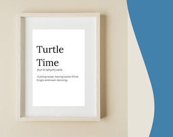 Turtle Time Ramona Singer - Etsy