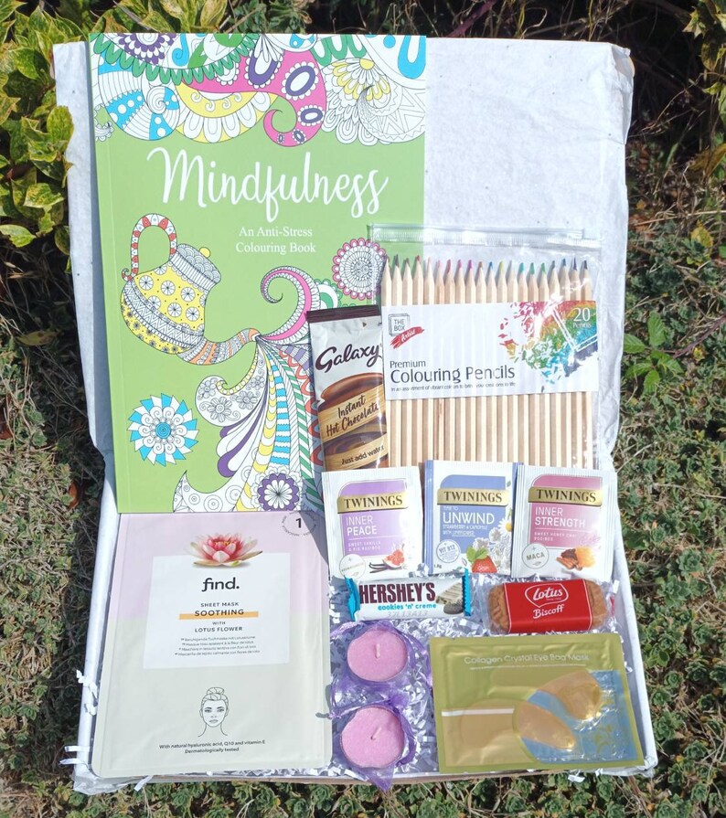 Mental Health Box Distraction Box Self Care Package Anxiety - Etsy