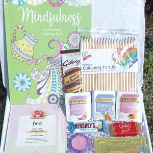 Mental Health Box, Distraction Box, Self Care Kit, Anxiety Relief Gifts ...