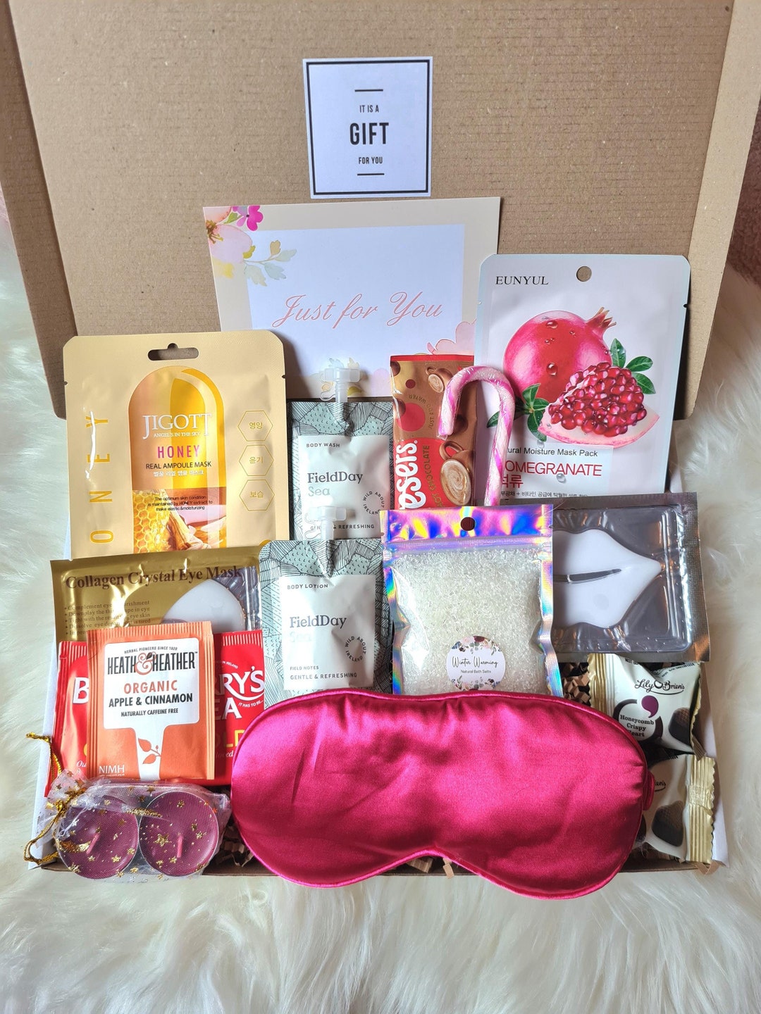 Christmas Pamper Gift, Christmas Pamper Set for Her, Christmas Eve ...