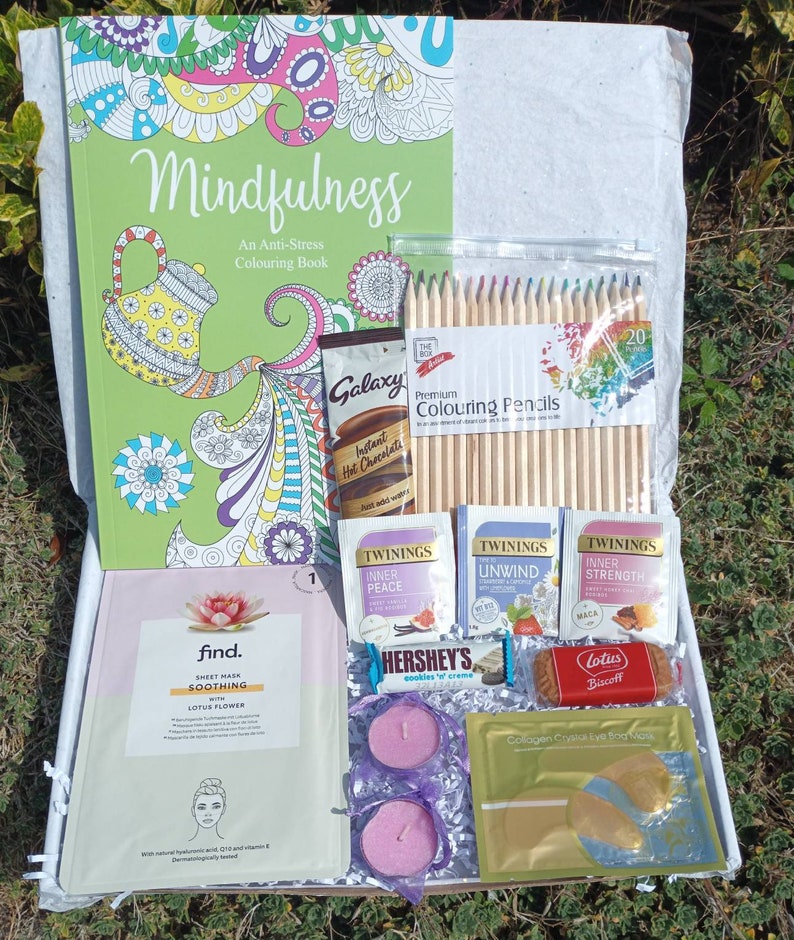 Mental Health Box Distraction Box Self Care Package Anxiety - Etsy