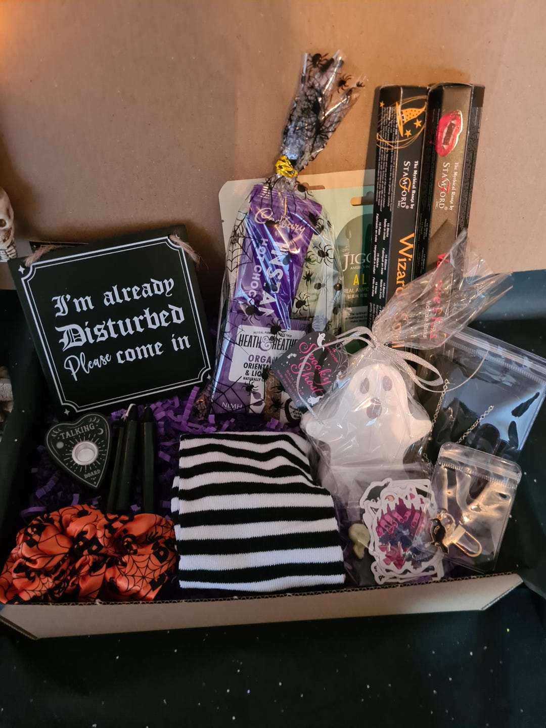 Teen Goth Gift Box, Goth Girl Gift Box, Teen Witch Gift Set, Wednesday ...