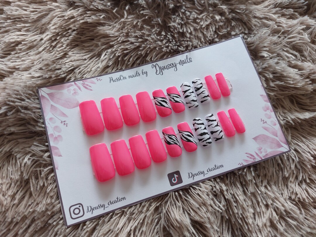 Kit Presson Nails / Ongles Réutilisables / Faux Ongles - Etsy