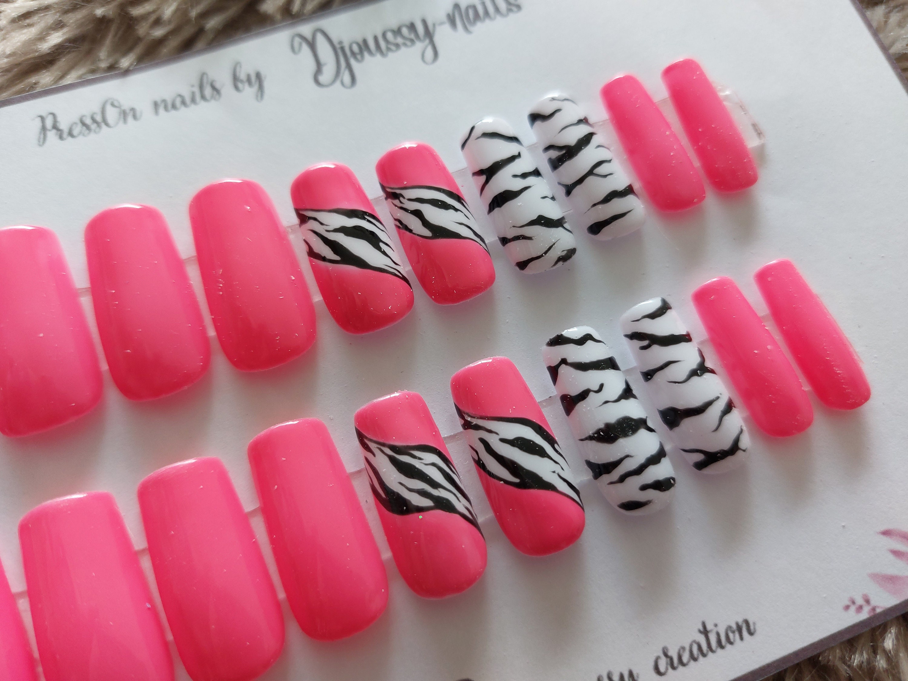 Kit Presson Nails / Ongles Réutilisables / Faux Ongles - Etsy