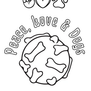 Puppy Love Coloring Pages - 30 Pages - Etsy