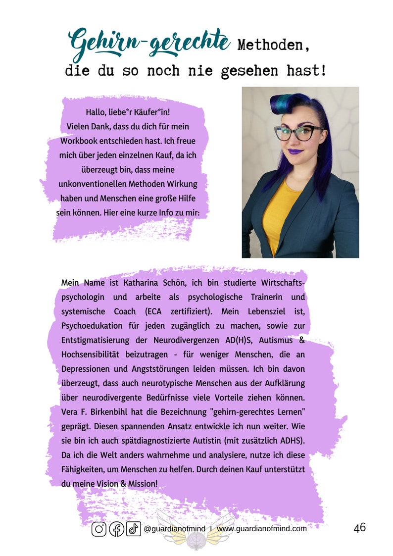 Hochsensibilität Spektrum HSP Workbook Selbstreflexion - Etsy.de