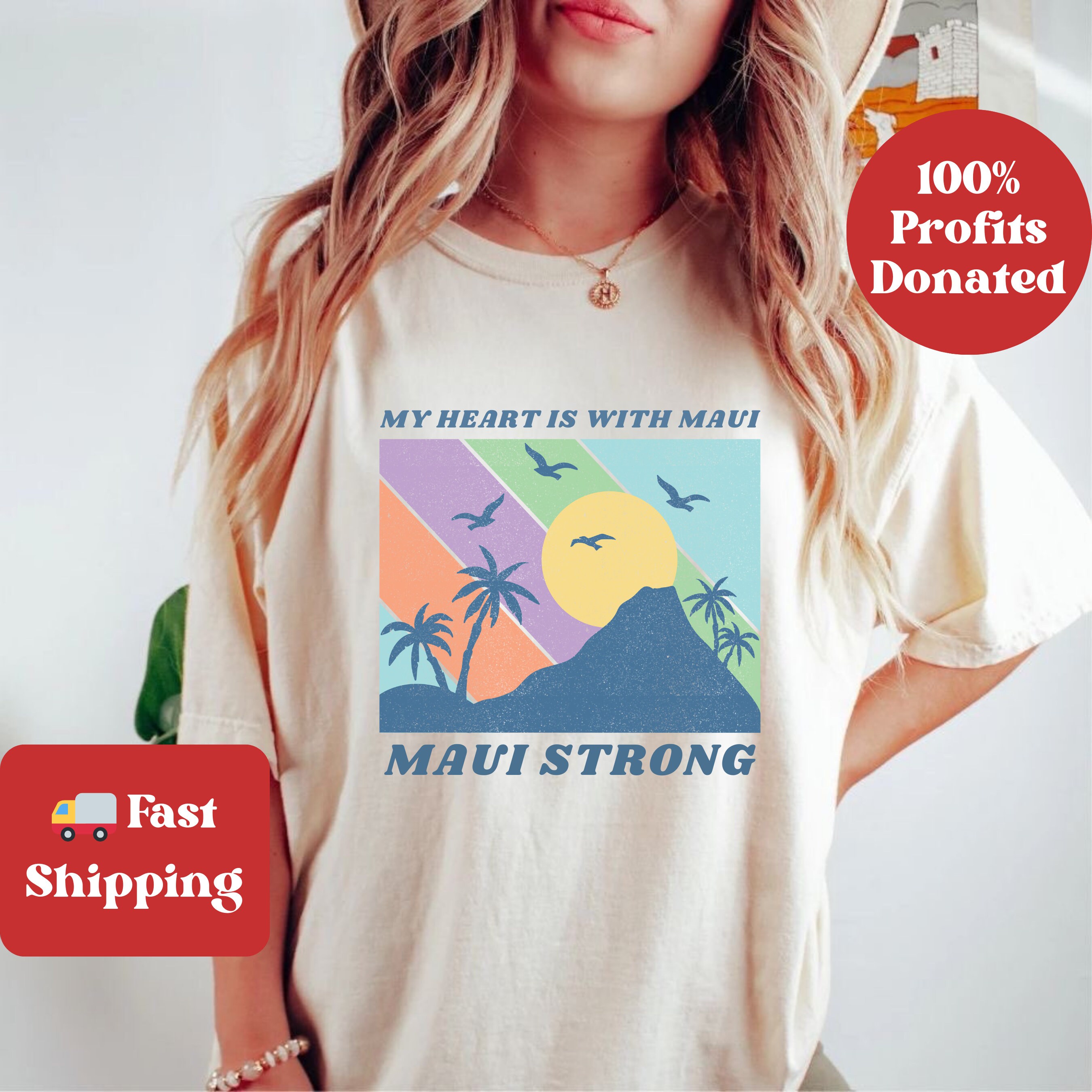 Maui Strong Shirt Lahaina Strong Maui T Shirt Maui Fire Relief - Etsy ...