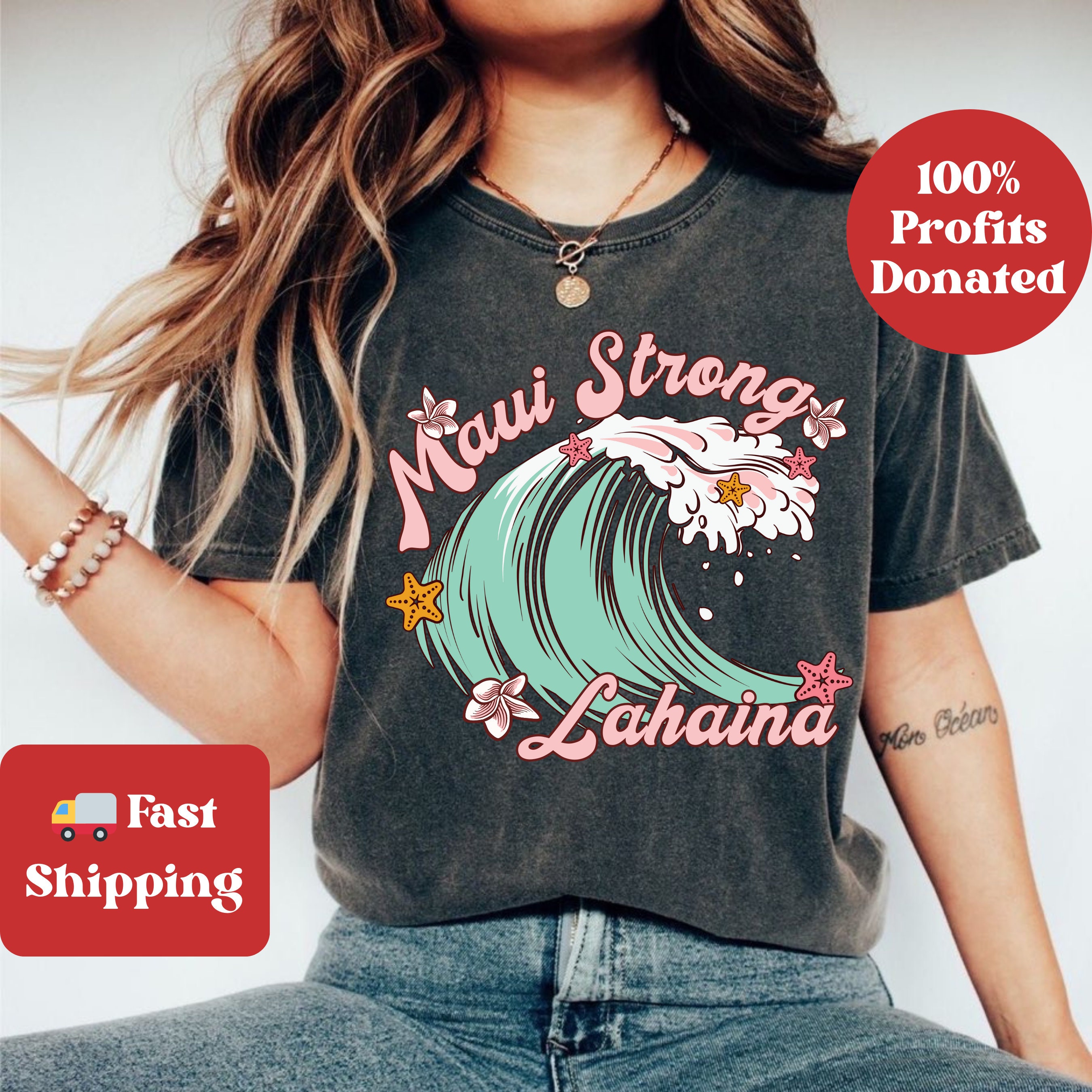 Maui Strong Tee Shirt Lahaina Strong Maui Fire T Shirt Maui - Etsy Canada