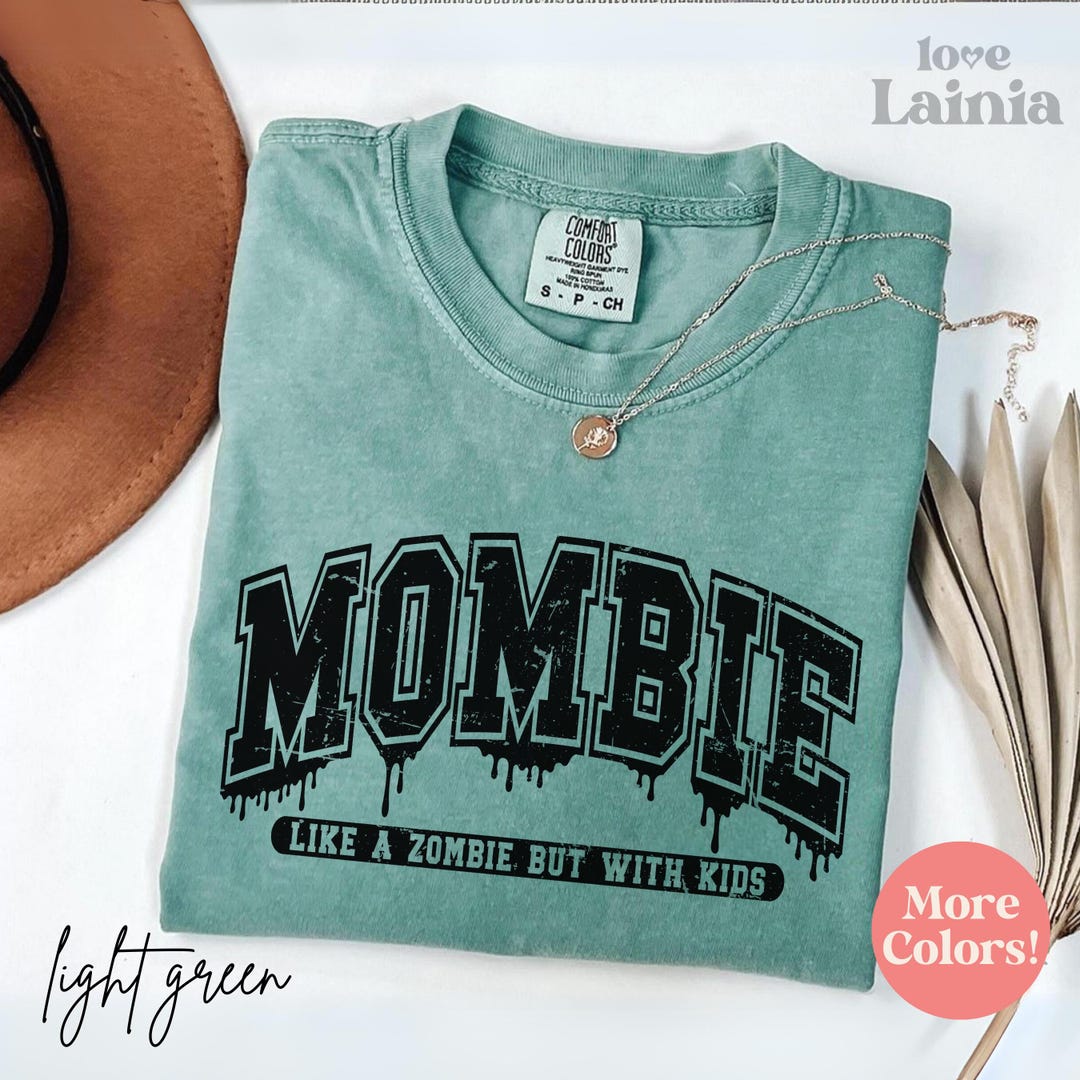 Mombie Shirt Halloween Mom Shirt, Spooky Mom Tee, Zombie Mom Shirt ...