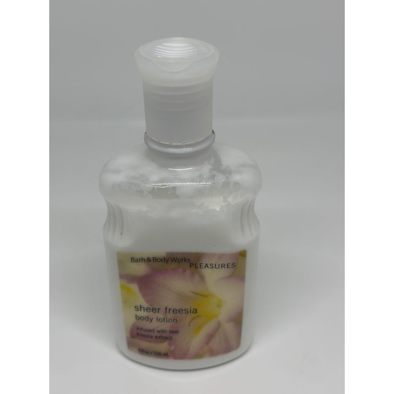Bath & Body Works Pleasures Sheer Freesia Original Classic Body Lotion ...