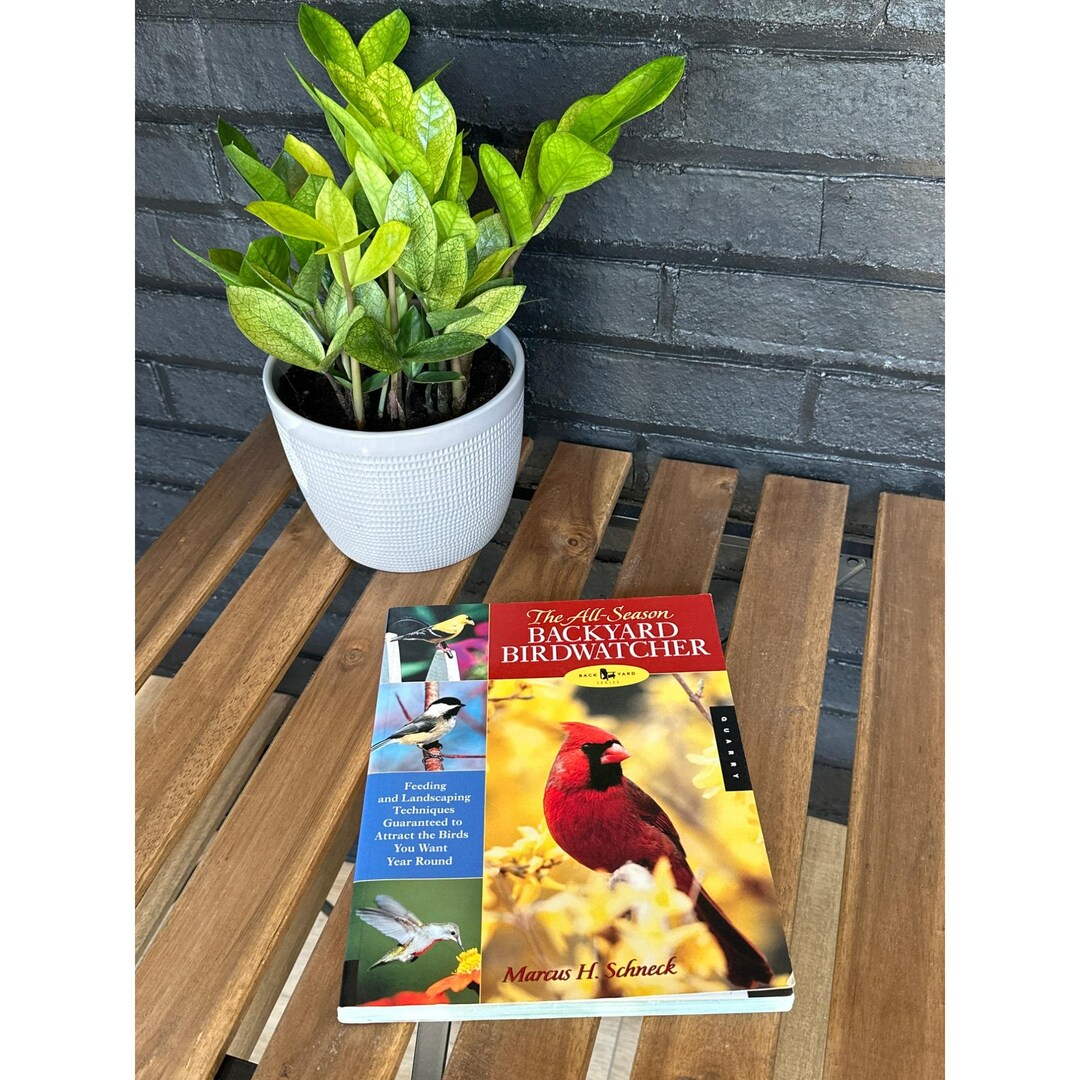 VTG All-season Backyard Birdwatcher by Marcus H Schneck Decor Gift Coffee Table - Etsy