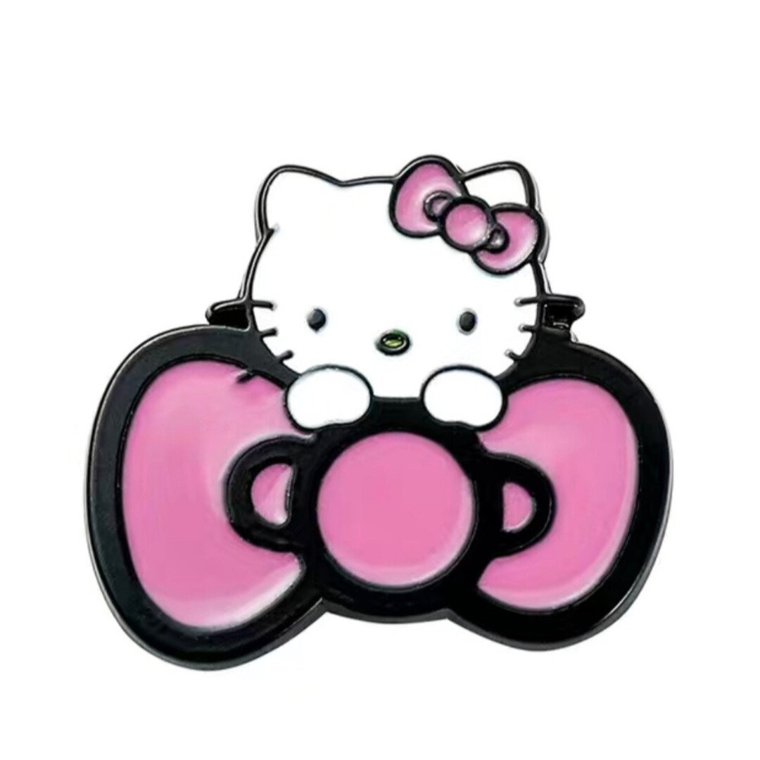 Sanrio Anime Pins Kawaii Hello Kitty Enamel Brooch Pin - Etsy